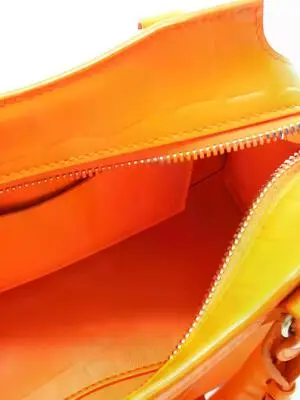 Balenciaga 2010s Neo Class City Mini Tote Bag - Orange
