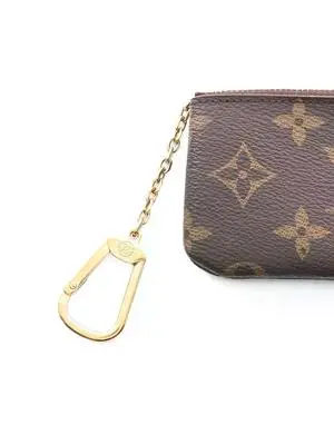 LOUIS VUITTON 2023 Monogram Key Ring Coin Purse