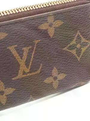 LOUIS VUITTON 2023 Monogram Key Ring Coin Purse