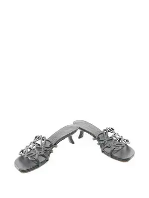 Loewe 2020s Petal Anagram Sandals