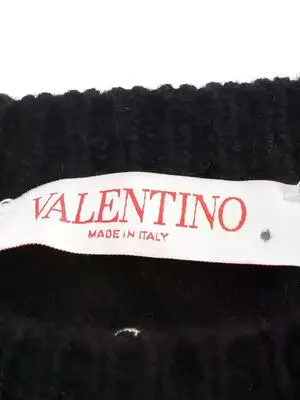 Valentino Garavani 2010s Crew-neck Cashmere Sweater - Black