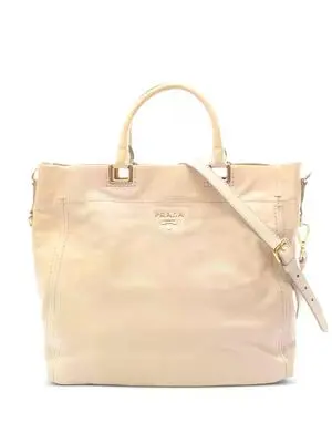 Prada Gold Tone Totes