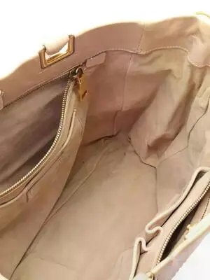 Prada 2000s Calf Leather Tote Bag