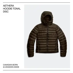 Canada Goose Aethera Packable Down Hoodie - Terra