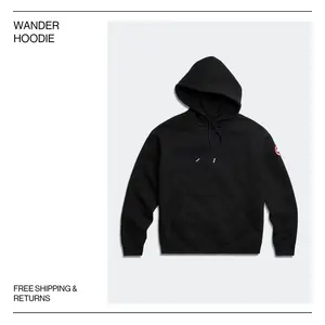 Canada Goose Hooded Sweatshirt - Black