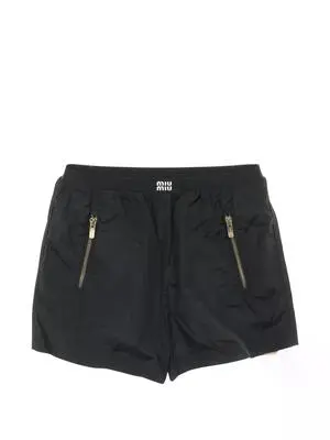 Miu Miu 2020s Logo Short Trousers