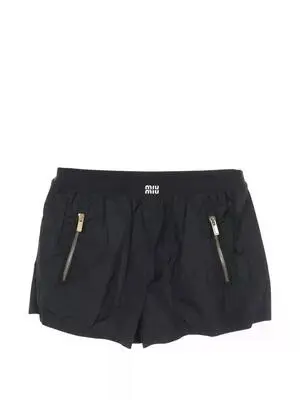 Miu Miu Easy Silk Shorts