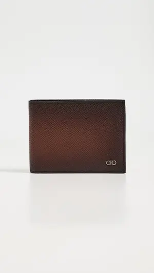 FERRAGAMO Micro Gancio 6cc Bifold Wallet
