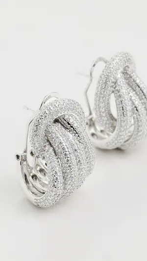 Shashi Margaux Knotted Earrings