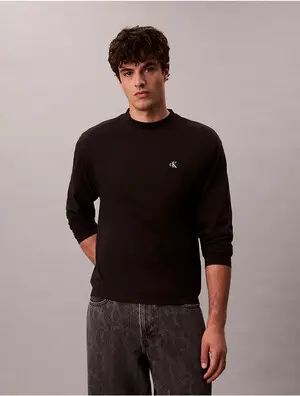 Calvin Klein Monogram Relaxed T-shirt - Black