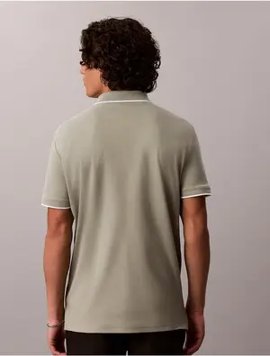 Calvin Klein Liquid Touch Tipped Polo Shirt