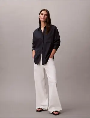 Calvin Klein Cuffed Shirts For Women