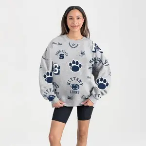 GAMEDAY COUTURE Penn State Nittany Lions Always On Repeat Fleece Sweatshirt - Gray