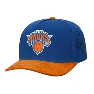 Mitchell & Ness New York Knicks May Flowers Adjustable Hat - Blue