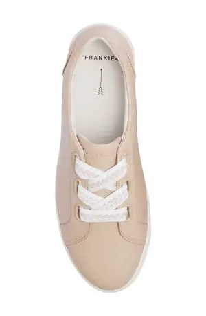FRANKIE4 Leather Sneakers - Light Blush Emboss