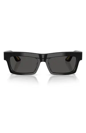 Oliver Spencer X Khaite Pillow Sunglasses - Black/grey