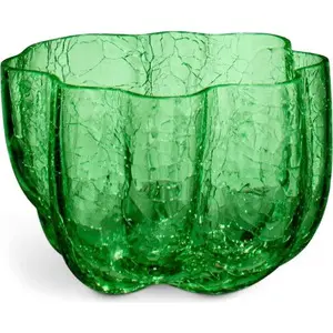 KOSTA BODA Small Crackle Bowl - Green