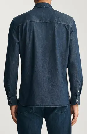 MAVI Stretch Denim Button-up Shirt