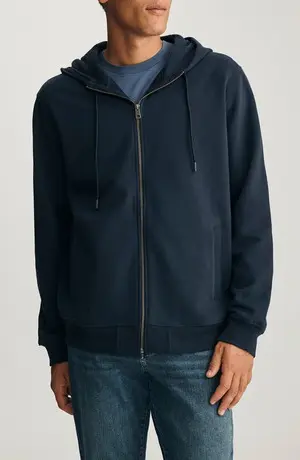 MAVI Relaxed Fit Cotton Zip Hoodie