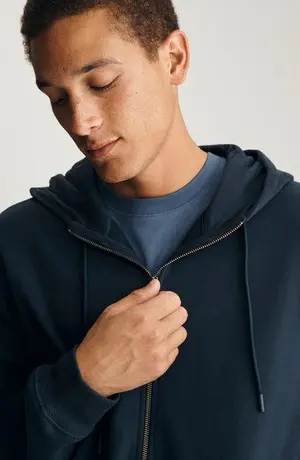 MAVI Relaxed Fit Cotton Zip Hoodie