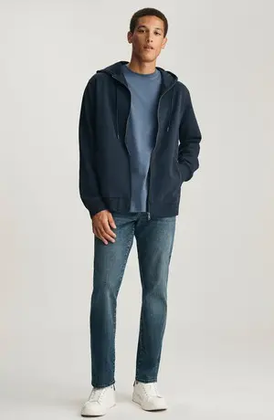 MAVI Relaxed Fit Cotton Zip Hoodie