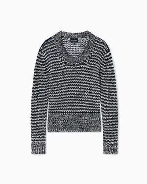 Giorgio Armani Two Tone Sweaters For Women