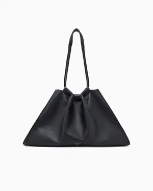 Giorgio Armani Large Nappa Leather Shopper