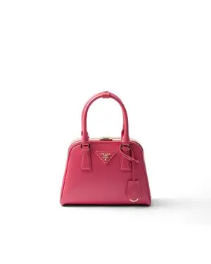 Prada Saffiano Leather Mini Bag - Pink