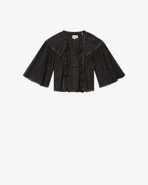 MARANT ETOILE Veenia Polka Dot Top