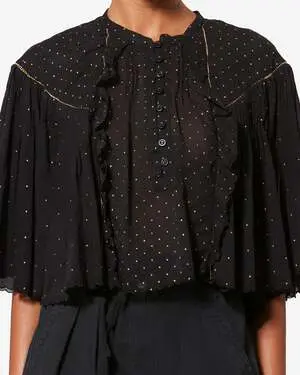 MARANT ETOILE Veenia Polka Dot Top
