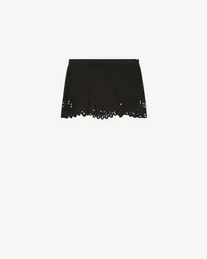 MARANT ETOILE Blouma Openwork Mini Skirt