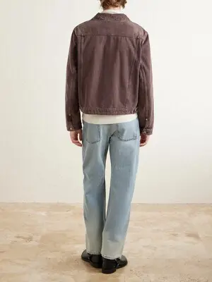 Our Legacy Origin Distressed Denim Jacket - Brown