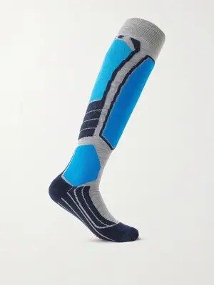 Falke Sk2 Intermediate Three-pack Jacquard-knit Ski Socks - Multi