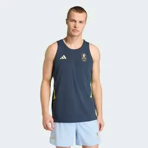 Adidas Boston Marathon 2026 Running Tank Top - Aurora Ink