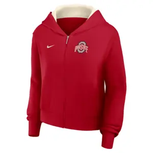 Nike Ohio State Mantra Full-zip Hoodie - Red