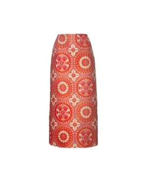 La DoubleJ Printed Pencil Skirt