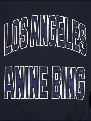 ANINE BING Harry Logo Sweatshirt - Black