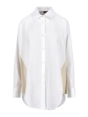 JIL SANDER Cotton Poplin Shirt - White