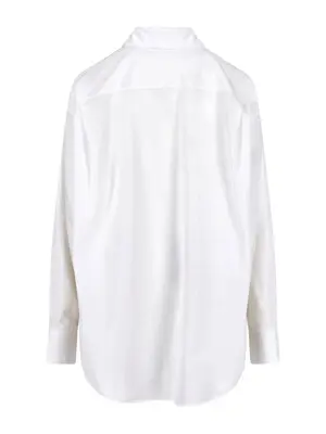 JIL SANDER Cotton Poplin Shirt - White