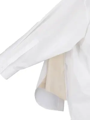 JIL SANDER Cotton Poplin Shirt - White