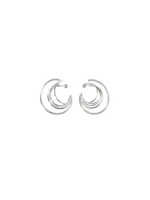 PANCONESI Triptych Earrings - Silver