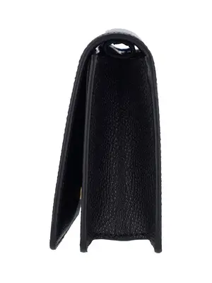 Valentino Garavani Vlogo Signature Mini Shoulder Bag - Black