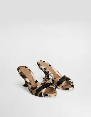 Dolce & Gabbana Leopard- Keira Mules