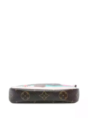 LOUIS VUITTON 2016 Monogram Transatlantic Mini Pochette Accessoires Handbag - Brown