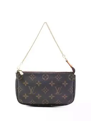 LOUIS VUITTON 2003 Monogram Mini Pochette Accessoires Handbag