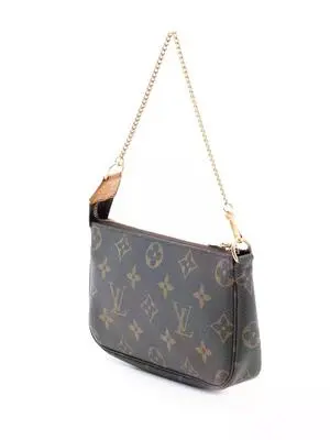 LOUIS VUITTON 2003 Monogram Mini Pochette Accessoires Handbag
