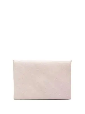 Hermès 2023 Chevre Mysore Calvi Card Holder - Pink