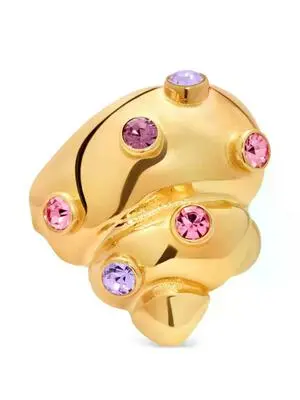 Oscar De La Renta Embellished Ring - Gold