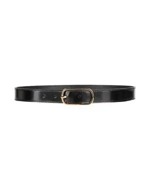 TOTÊME Glossed-Leather Belt