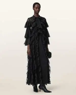 Allsaints Gathered Evening Dresses